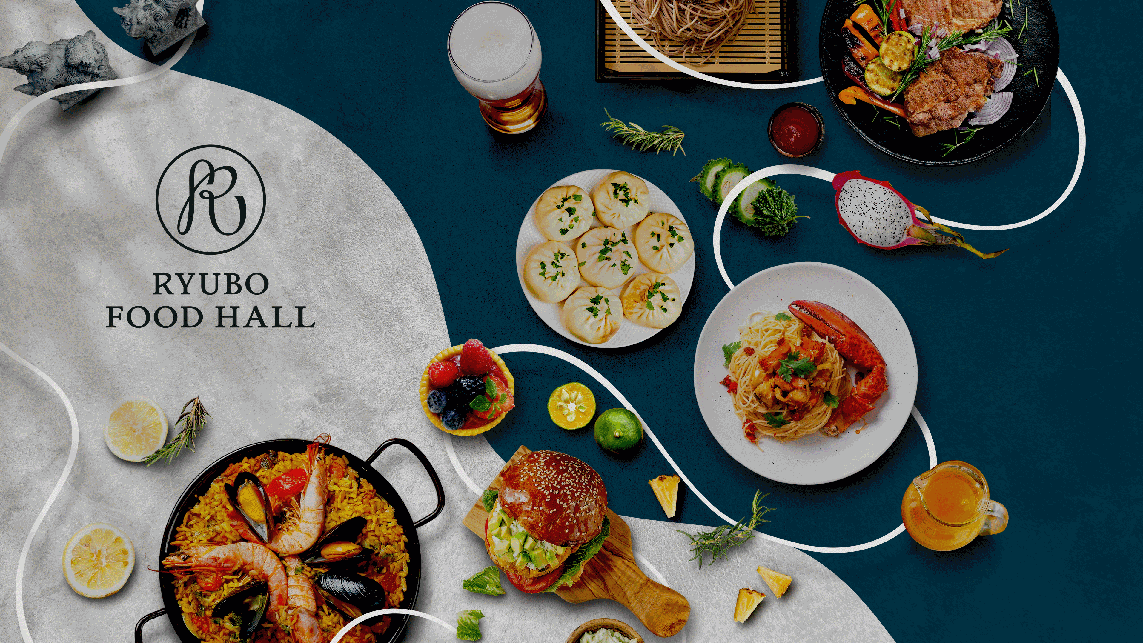 那覇のランチ・ディナーはRYUBO FOOD HALL リウボウフードホール - Restaurant Guide - TableCheck